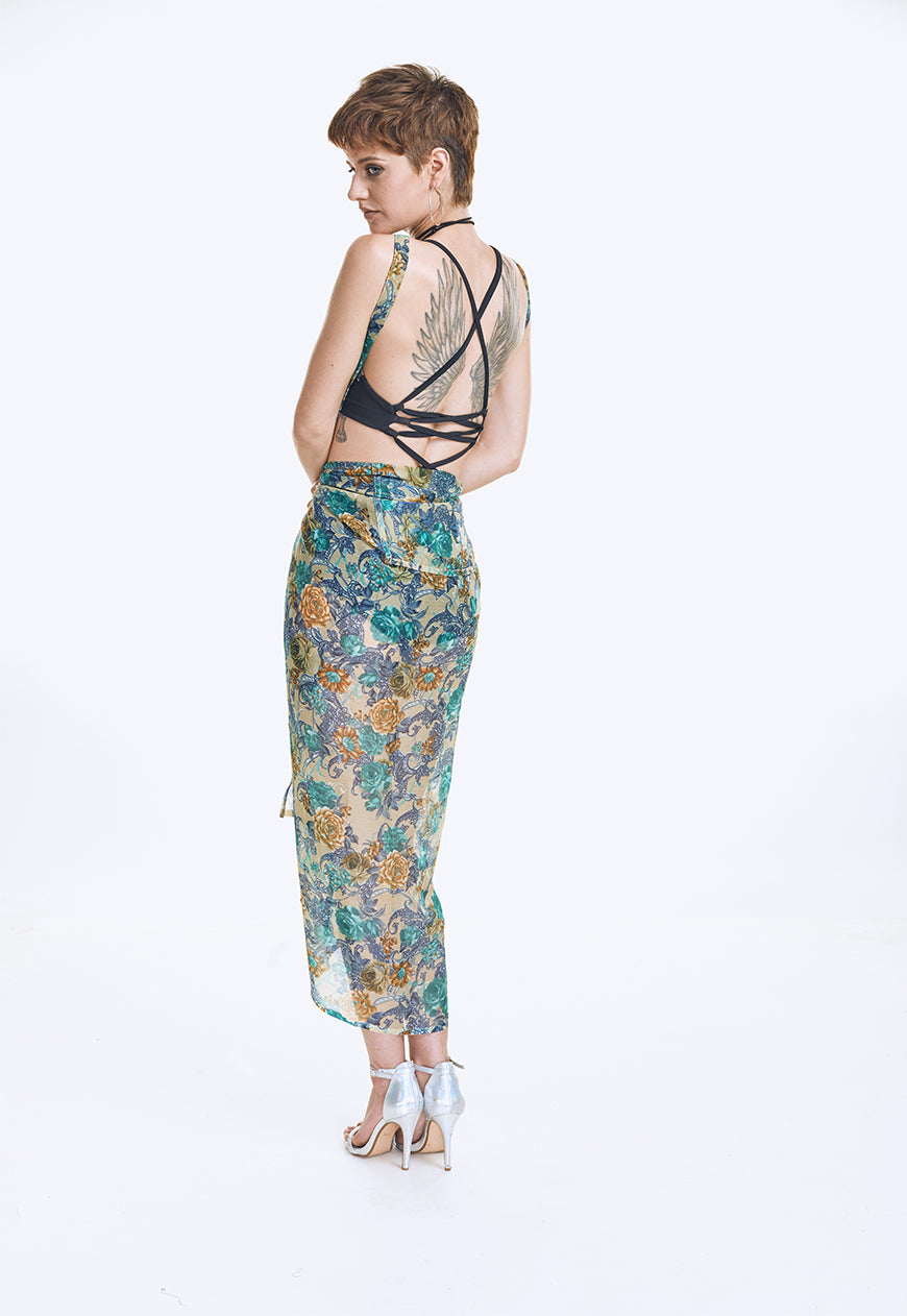 Veronica Secret Sari Dress – Secret Projects Retail UK