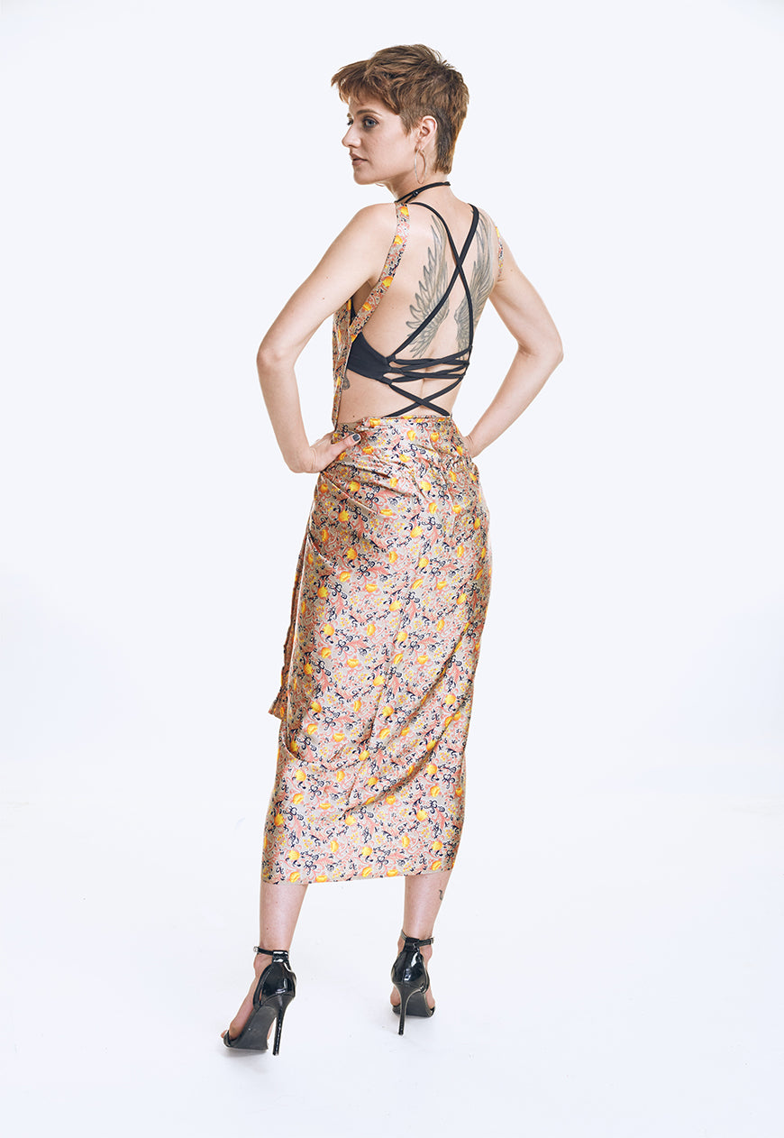 Lakshmi Secret Sari Dress – Secret Projects Retail UK